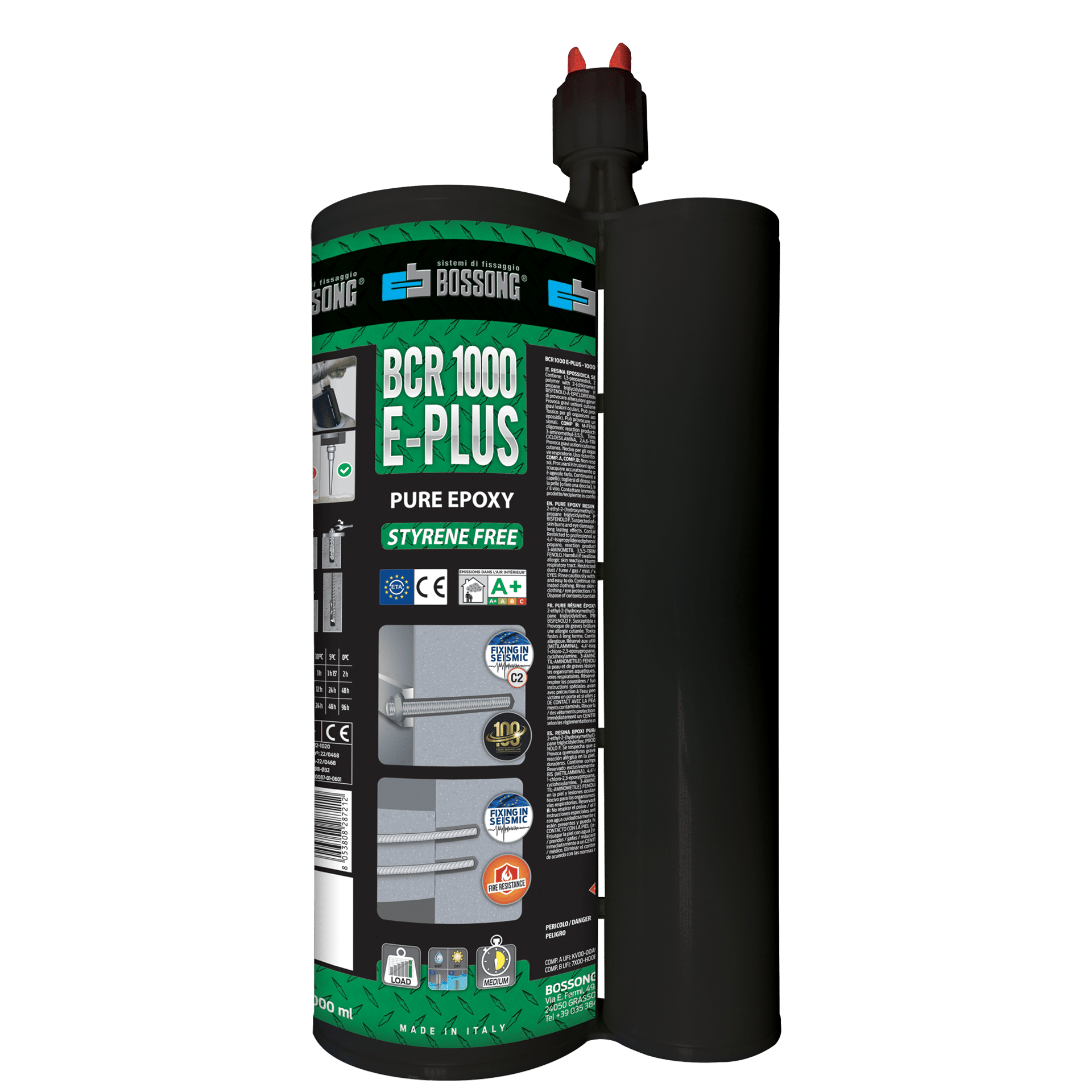 BCR E-PLUS 1000 – Bossong S.p.a.